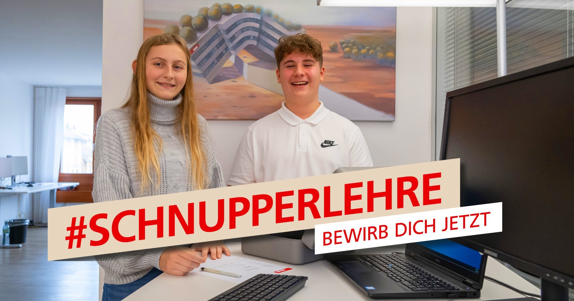Schnupperlehre bei ERNE - jetzt bewerben